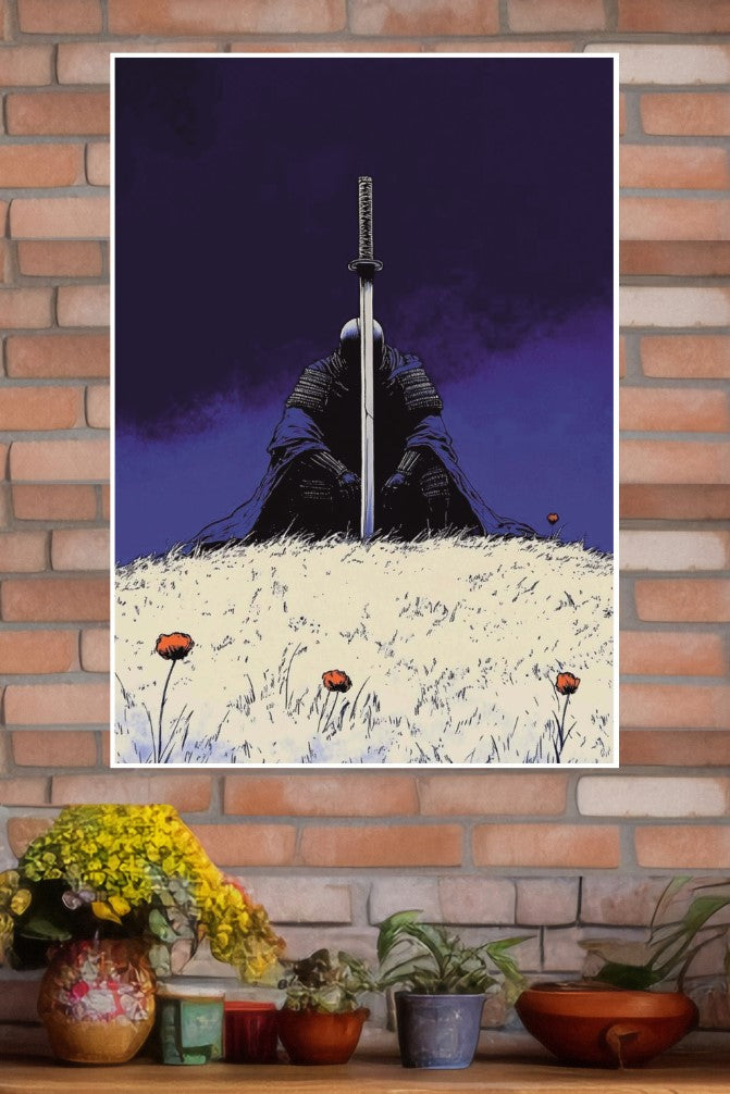 Protocol Poster | Samurai Warrior Poster – The Poster Valley