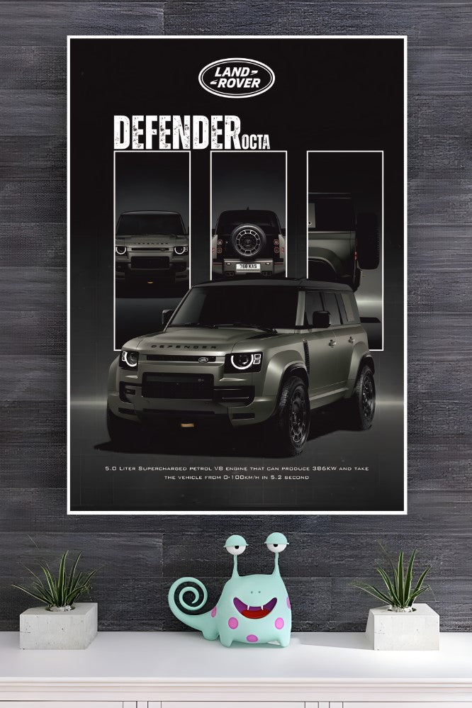 2026 Land Rover Defender Octa Poster | Cars Posters – The Poster Valley