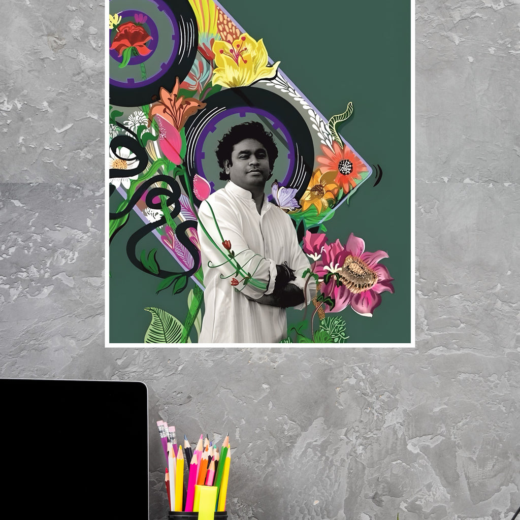AR Rahman Poster | Music Posters – The Poster Valley