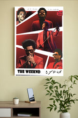 Arabic to The Weeknd Poster | Music Posters – The Poster Valley