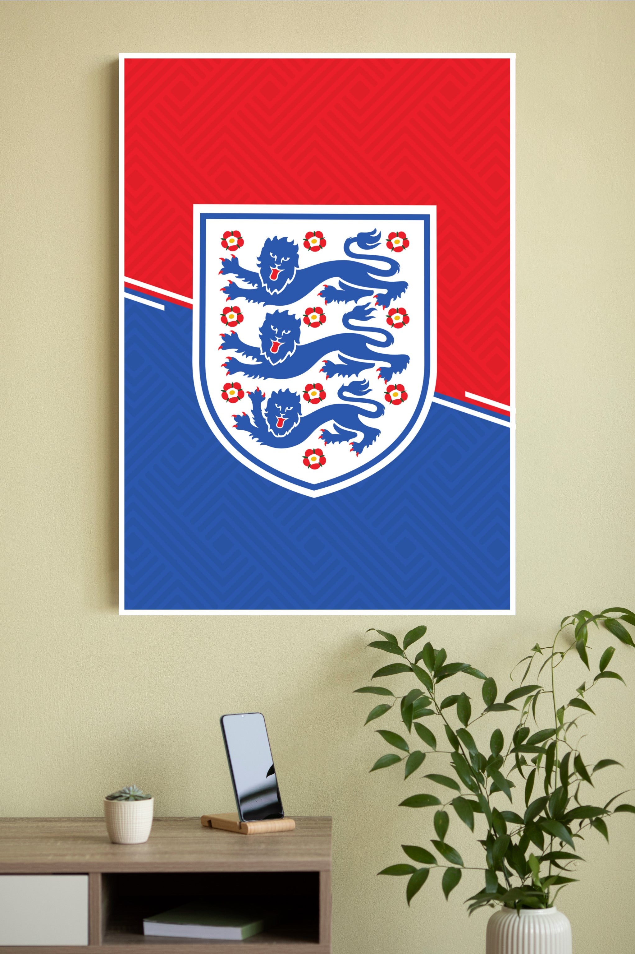 England National Football Team Poster | Football Posters – The Poster ...