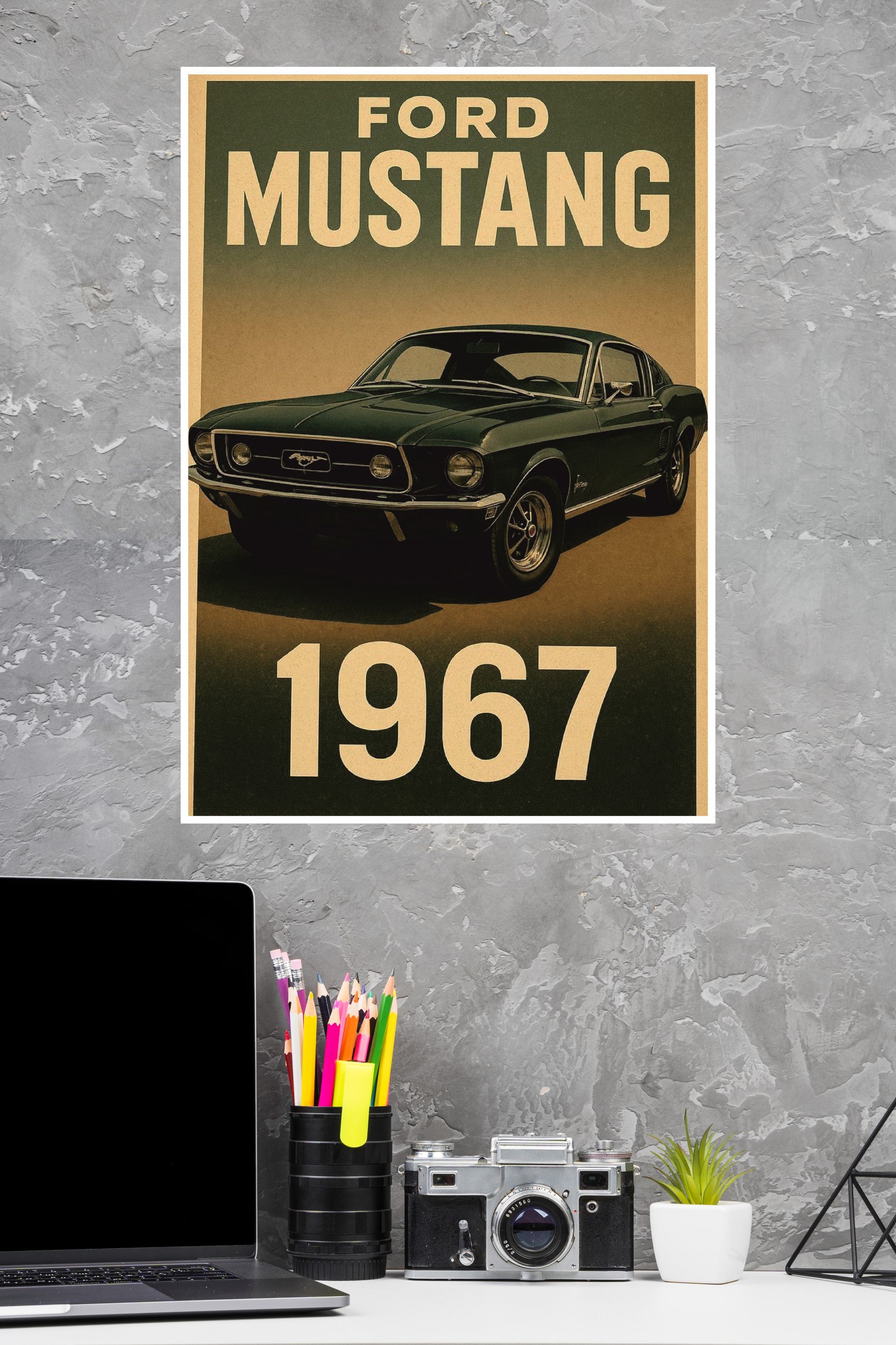 Ford Mustang Poster | Cars Posters – The Poster Valley