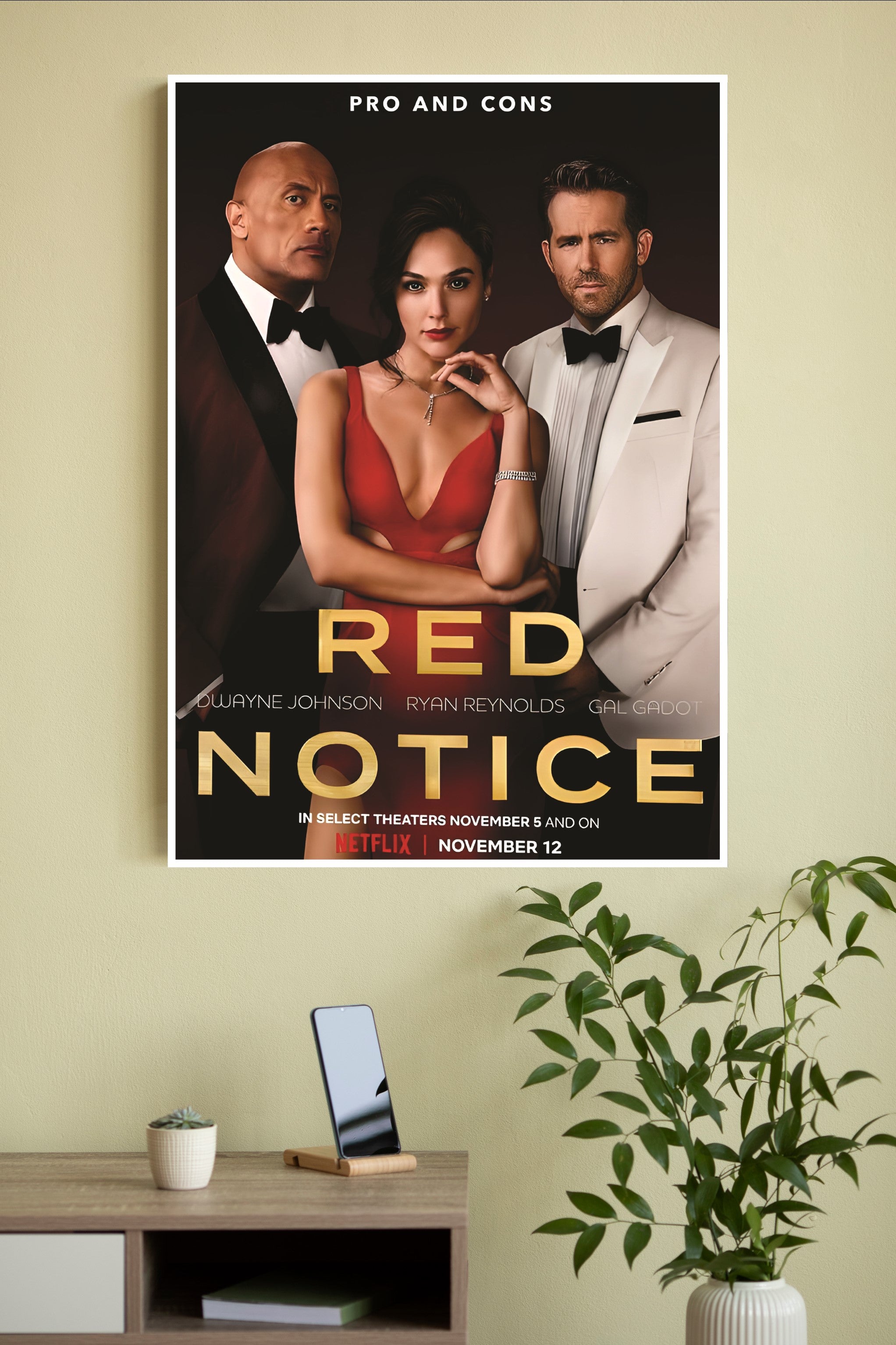 Red Notice Poster | Hollywood Movies Posters – The Poster Valley