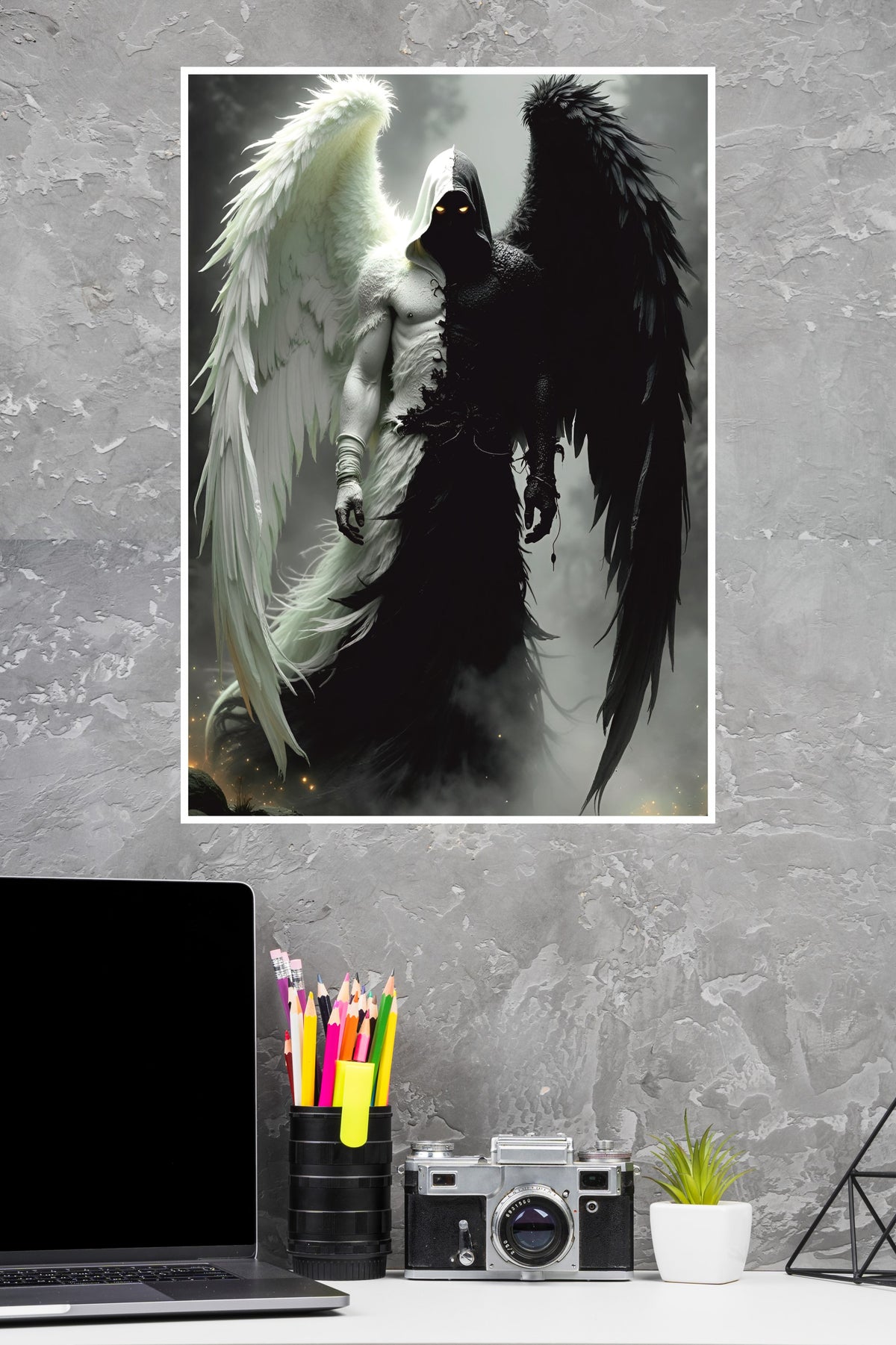 The Balance of Angels Poster | Darkness Posters – The Poster Valley