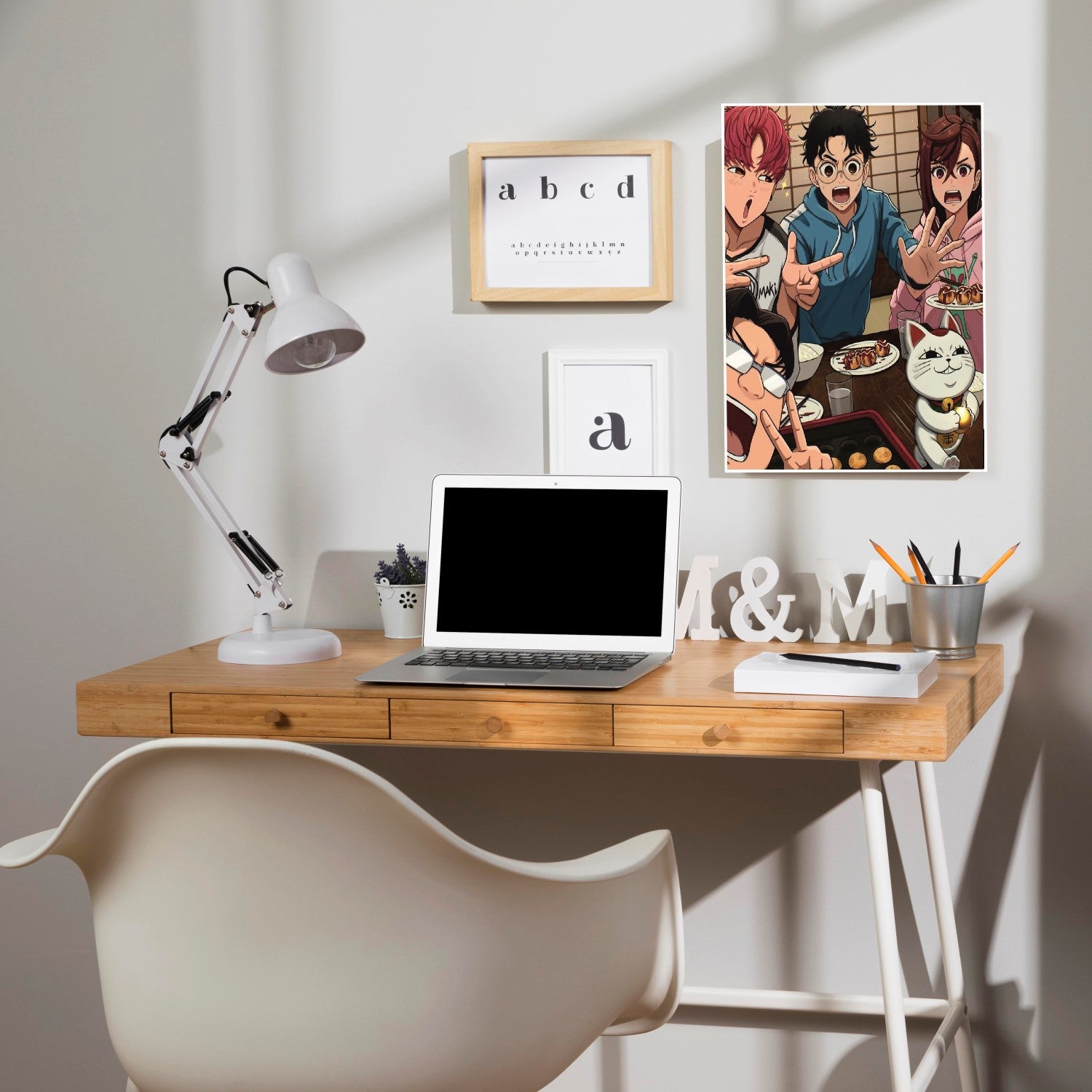 Friends and Flavors Poster | Anime Posters – The Poster Valley