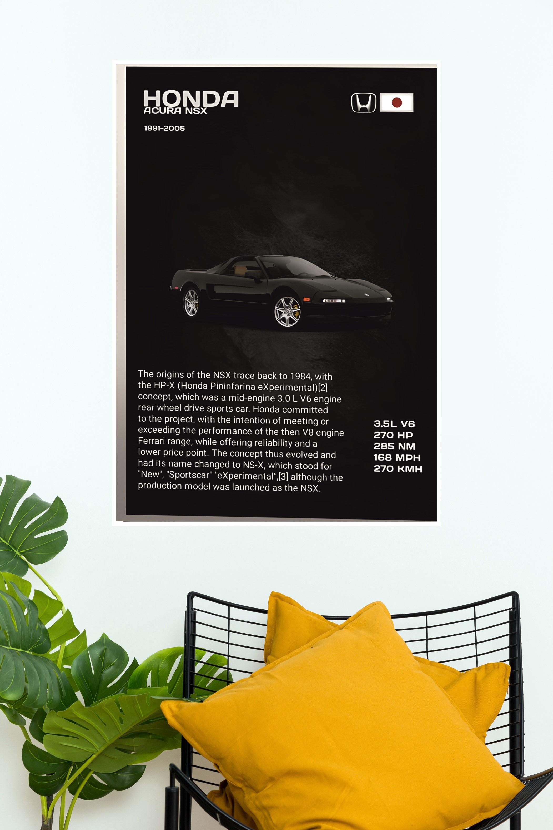 Honda Acura NSX Poster | Cars Posters – The Poster Valley