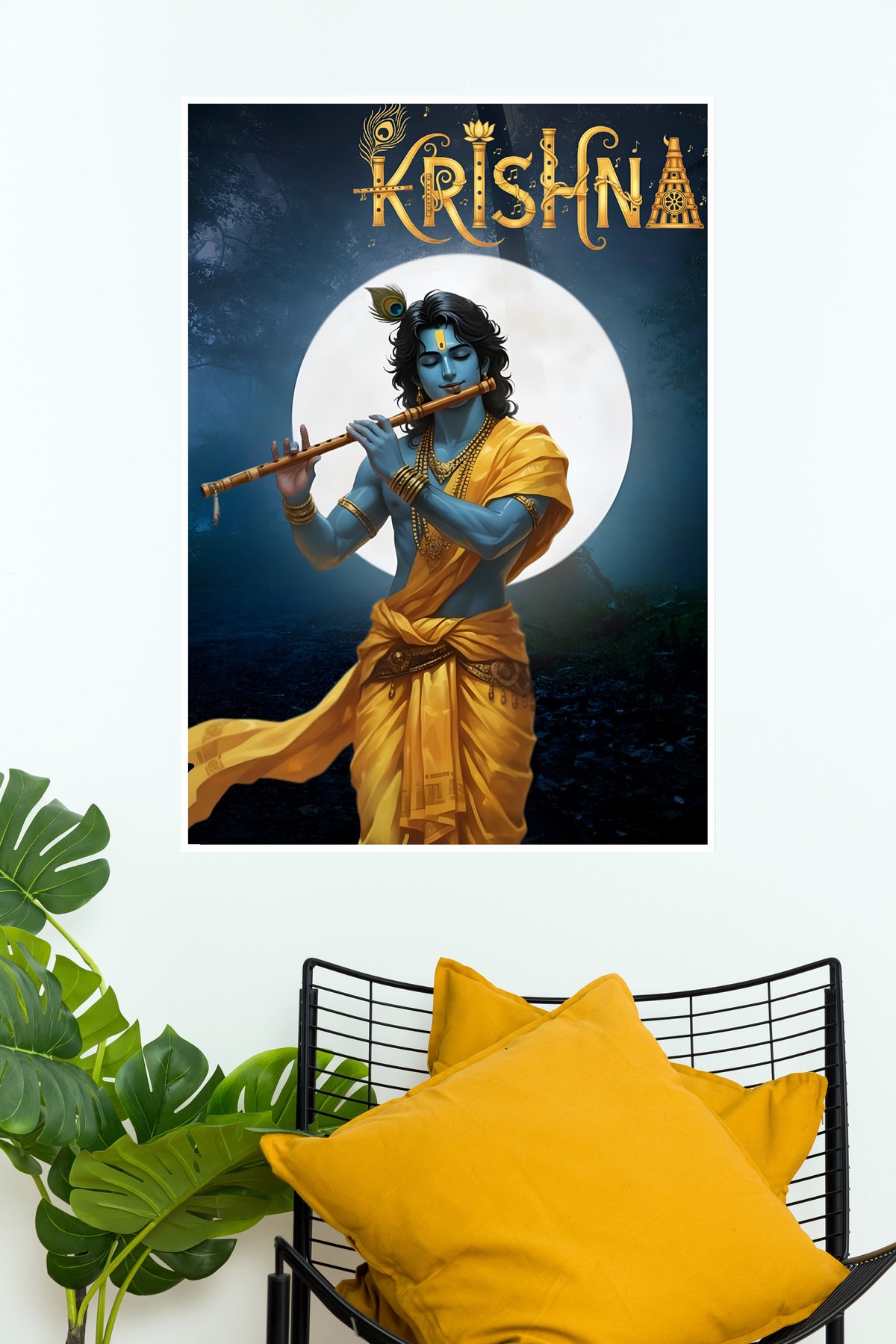 Krishna Poster | God Posters – The Poster Valley