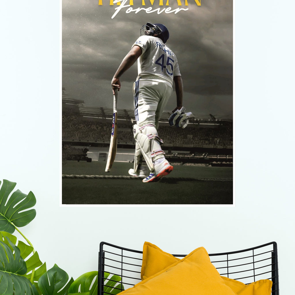 Rohit Sharma Poster | Cricketers Posters – The Poster Valley