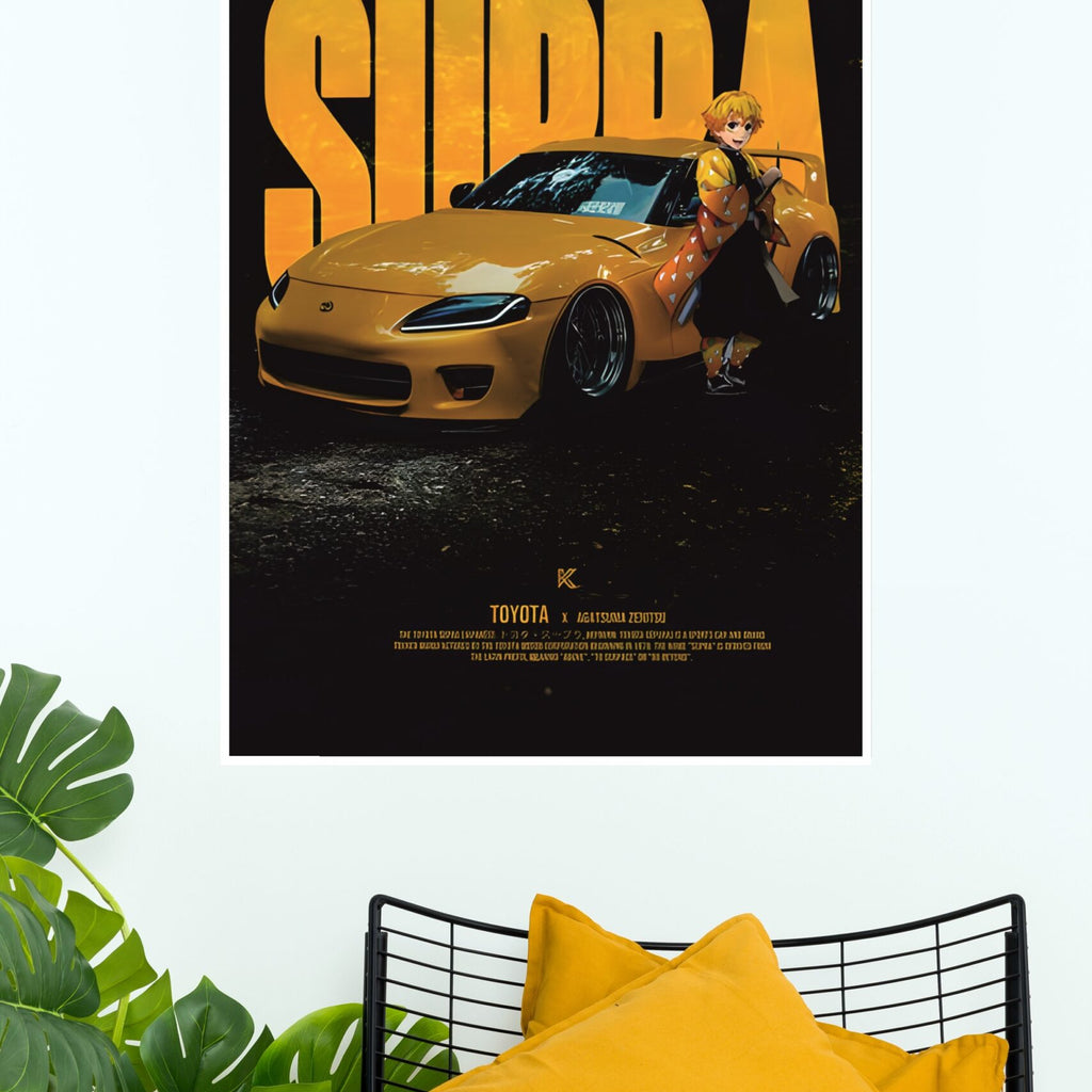 Supra Mk5 Poster | Cars Posters – The Poster Valley