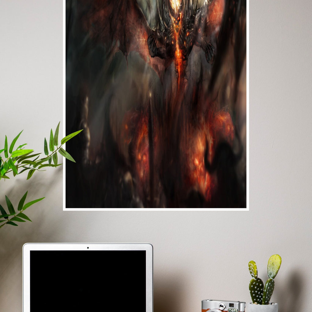 Shadow Fiend Dota 2 Poster | Darkness Posters – The Poster Valley