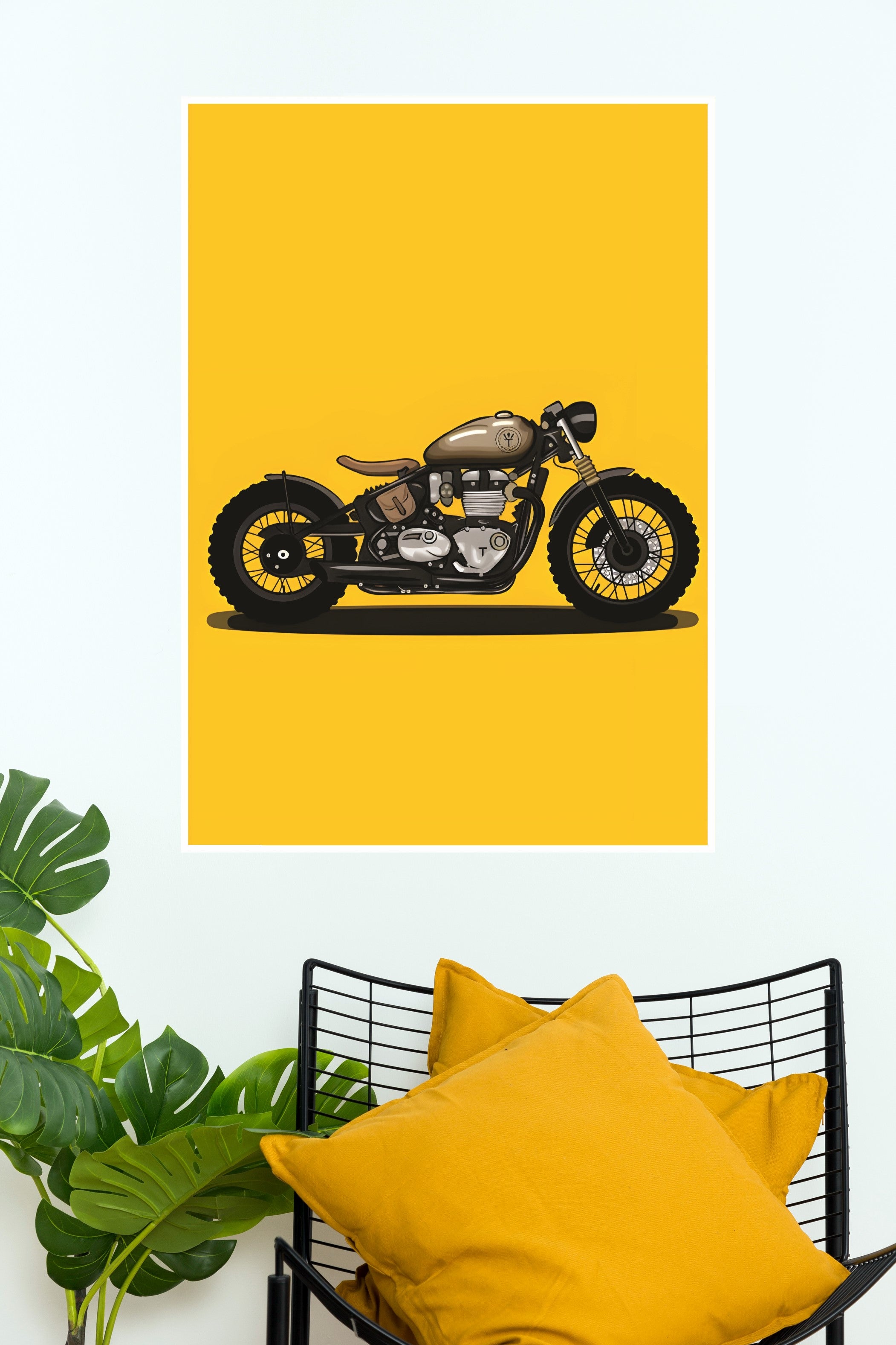 Triumph Bonnevlle Speedmaster | Bike Posters – The Poster Valley