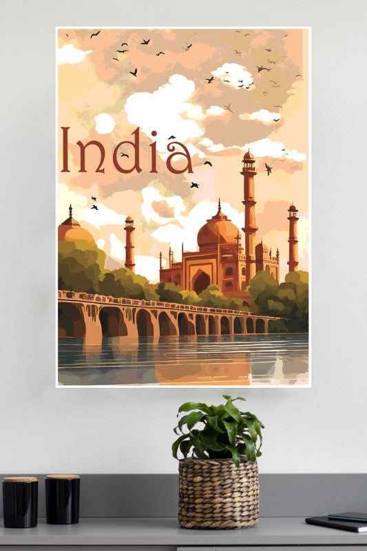 Taj Poster | CIty Posters – The Poster Valley