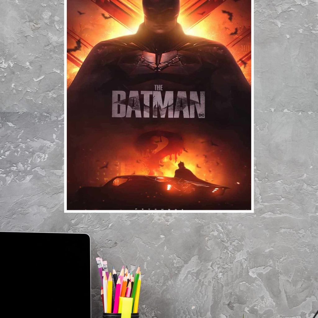 The Batman Movie Movie Poster | Dc Poster | Superhero Posters – The ...