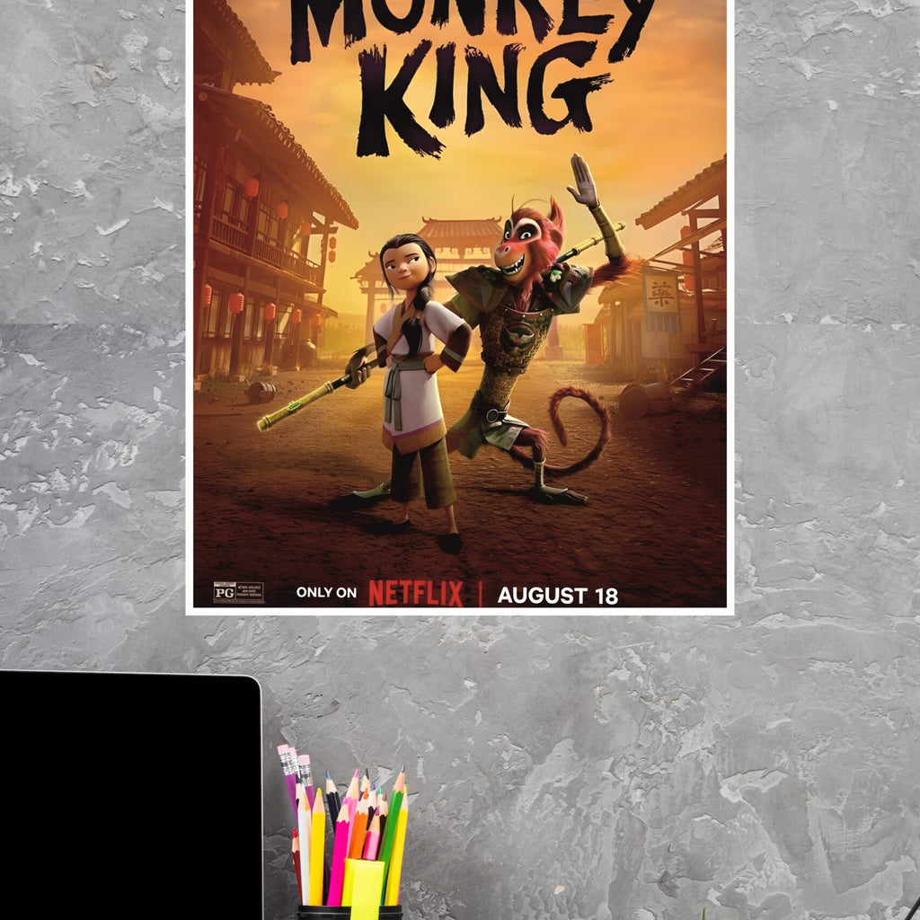 The Monkey King 2023 Poster | Animated Movie Posters – The Poster Valley
