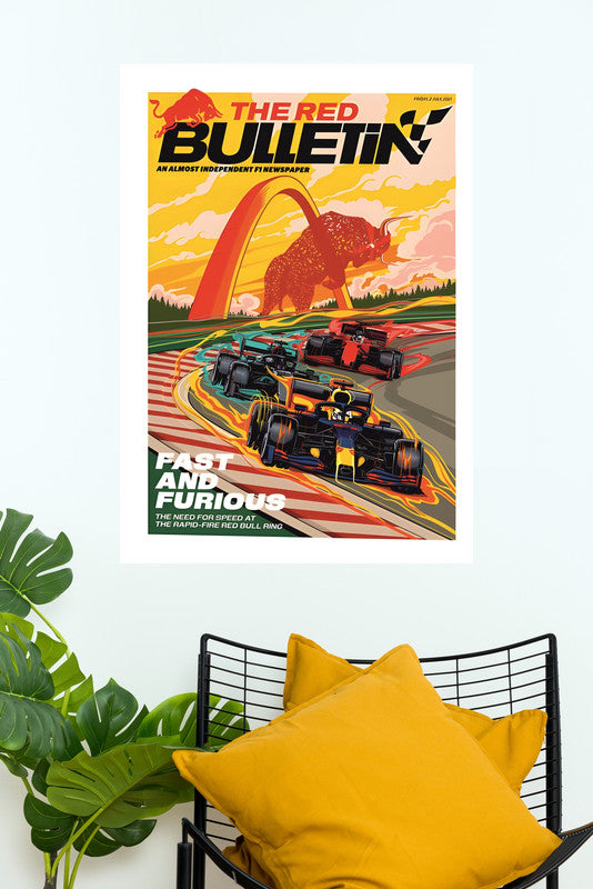 The Red Bulletin Poster | formula 1 Posters | Car Posters – The Poster ...