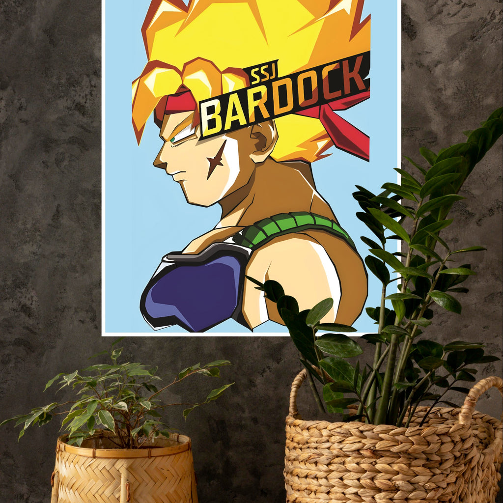 The Father of Goku Bardock Poster | Anime Posters – The Poster Valley