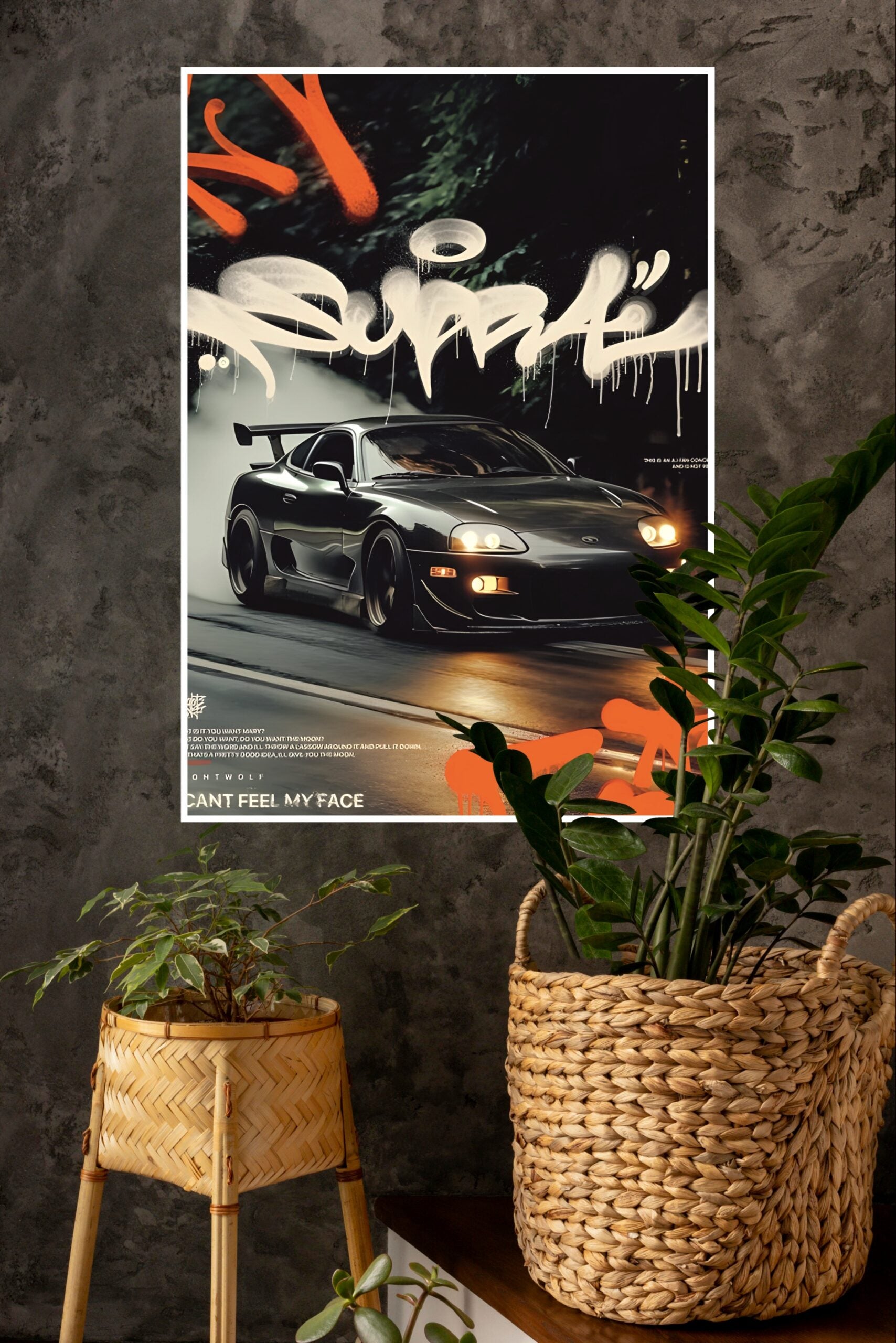 Toyota Supra Mk4 Poster | Cars Posters – The Poster Valley