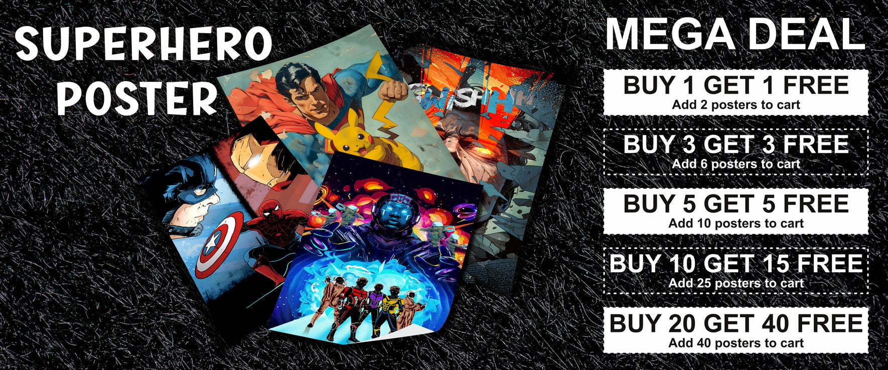 Superhero Posters | Comic & Hero Wall Art – The Poster Valley
