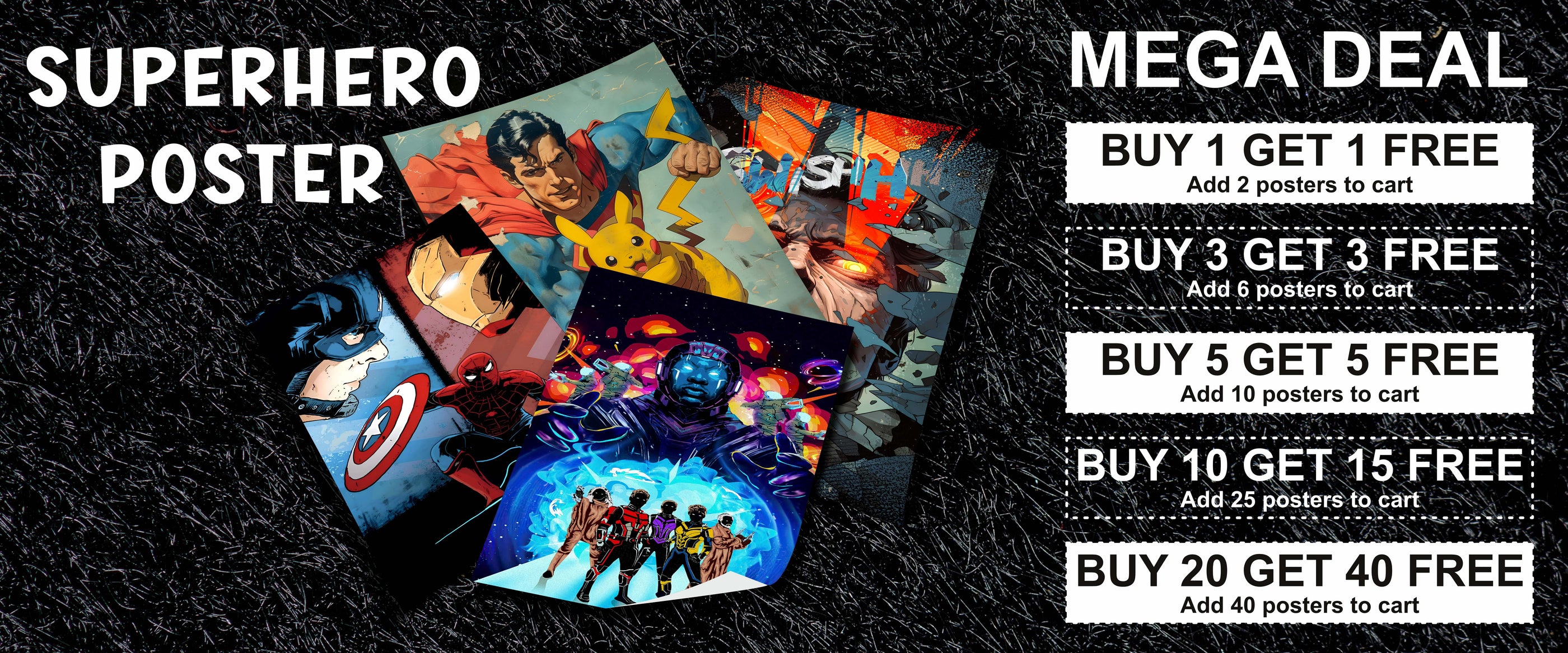 Superhero Posters | Comic & Hero Wall Art – The Poster Valley